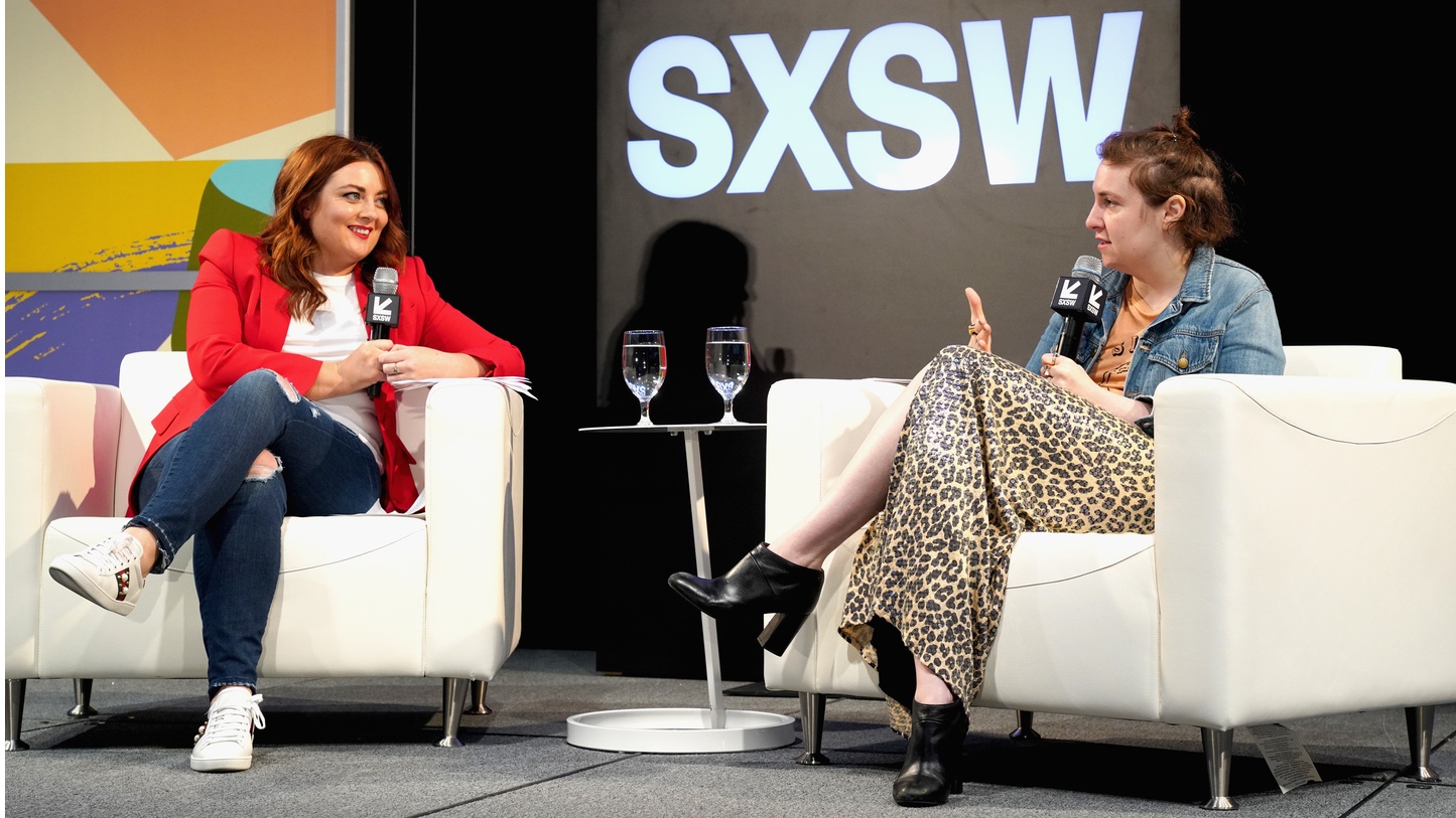 Lena Dunham and Samantha Barry on Authenticity and Media at SXSW 2018 ...