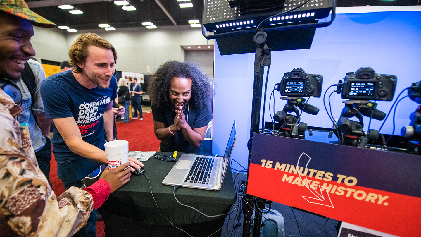 The SXSW Trade Show from Both Sides of the Booth