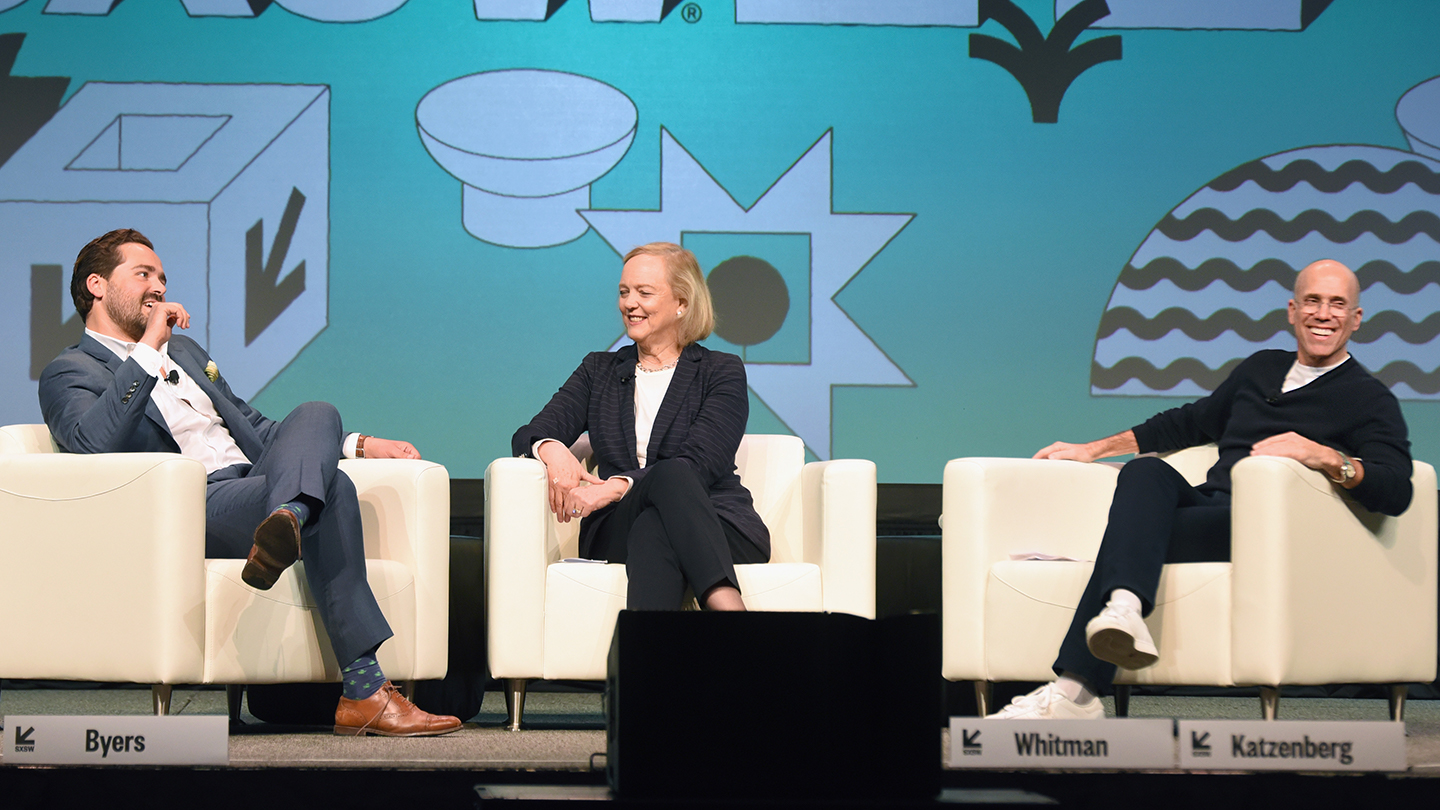 Jeffrey Katzenberg & Meg Whitman at SXSW 2019 [Video]